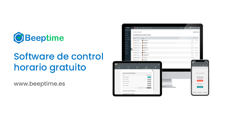 ¿Cómo funciona el software de control horario? | Beep Time